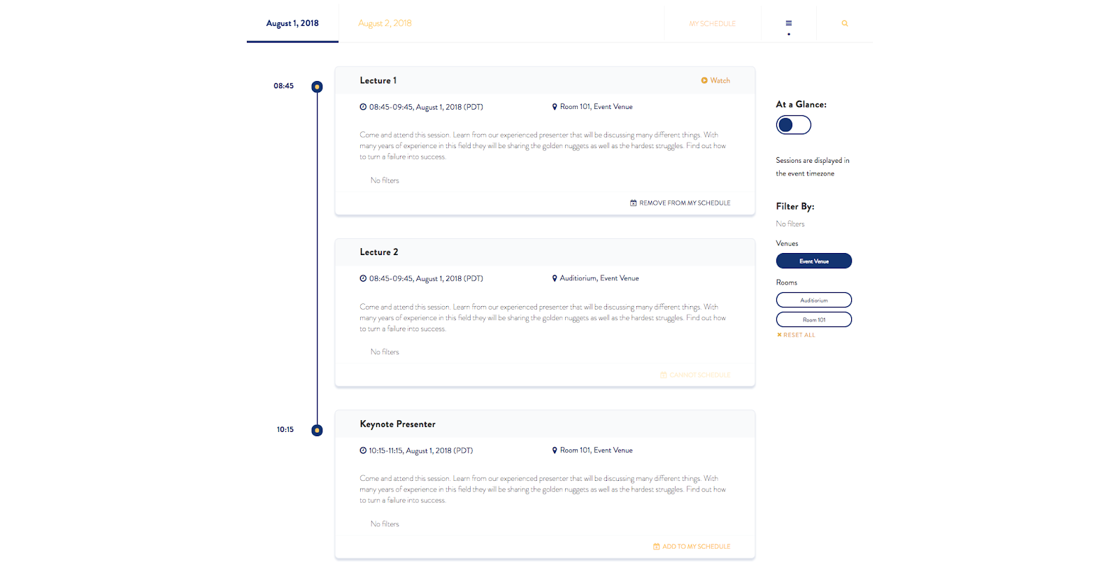 Event Theme Colors – Eventup Planner Support