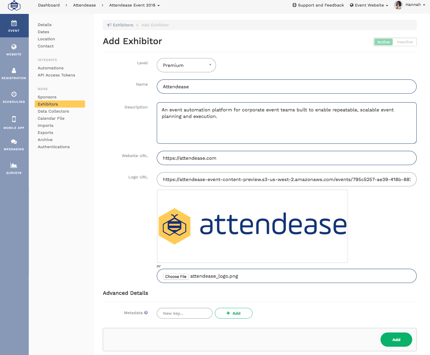 How do I add an exhibitor profile? – Eventup Planner Support