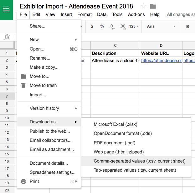 How do I import exhibitors? – Eventup Planner Support