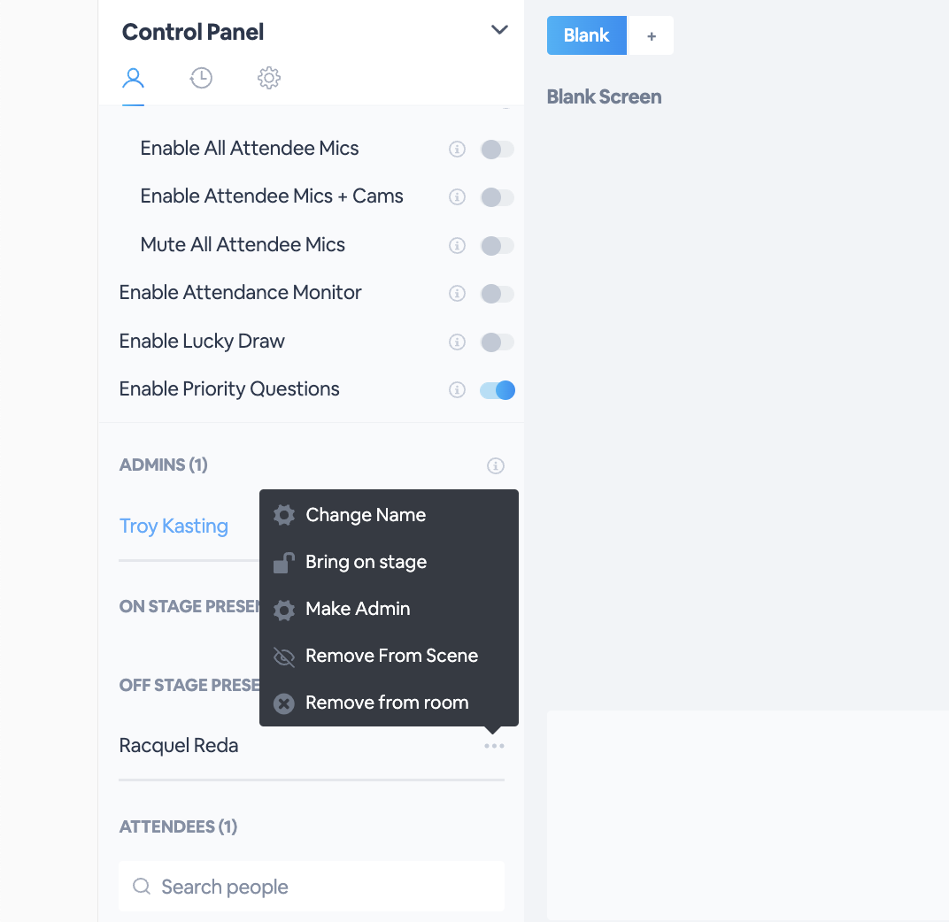 How to Bring Presenters On and Offstage – Eventup Planner Support