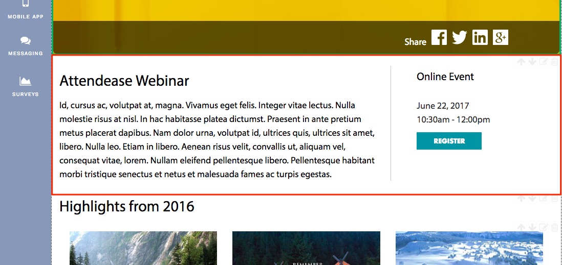 How to set up a webinar – Eventup Planner Support
