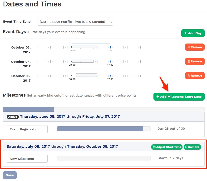 The basics of setting up event registration – Eventup Planner Support