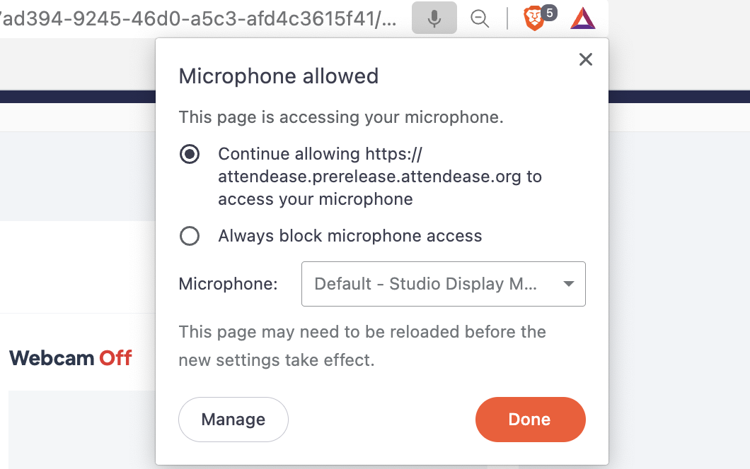 Troubleshooting Steps for Microphone Issues – Eventup Planner Support